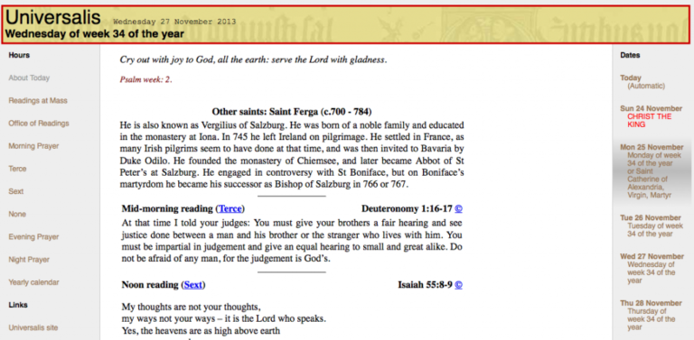 16 Online Resources for Liturgical Prayer - Stories & Thyme